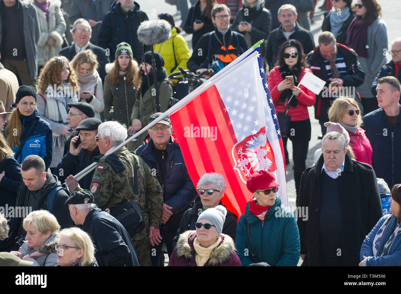 Flag of gdynia hi-res stock photography and images - Alamy