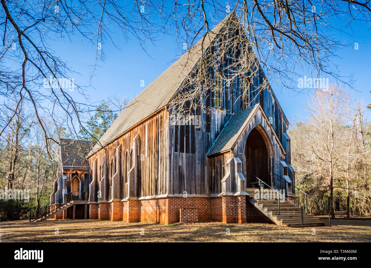 St. Luke’s Episcopal Church is pictured, Feb. 7, 2015, at Old Cahawba ...