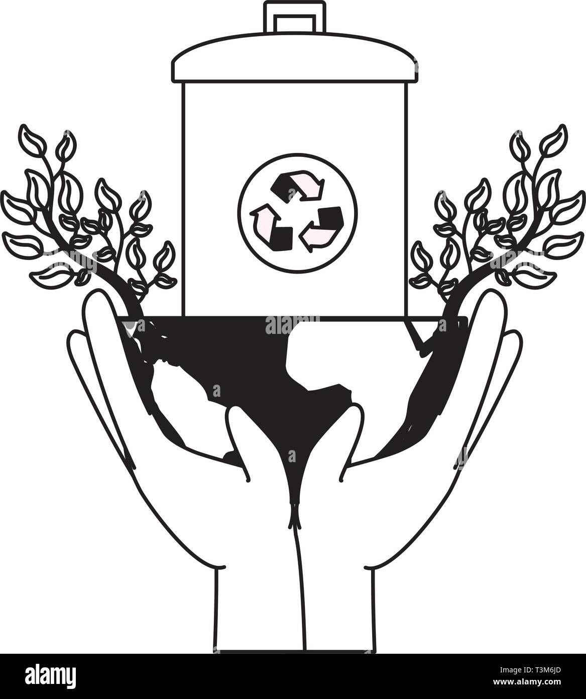 earth day card Stock Vector Image & Art - Alamy