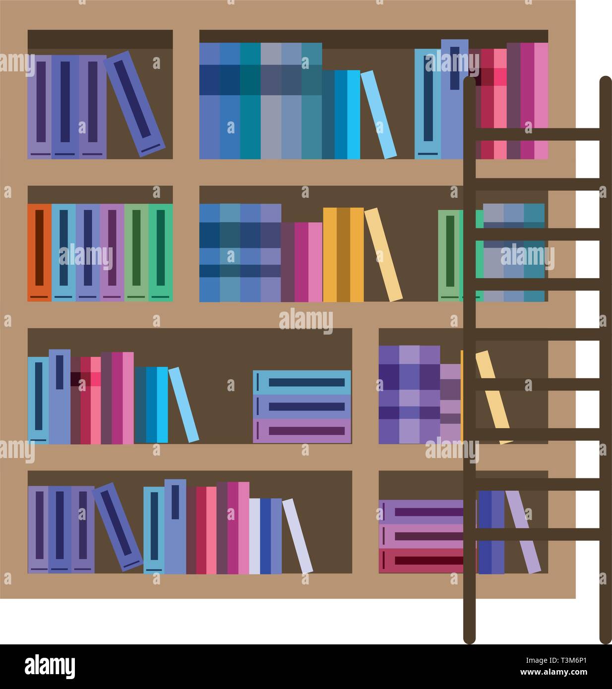 furniture concept element library cartoon vector illustration graphic ...