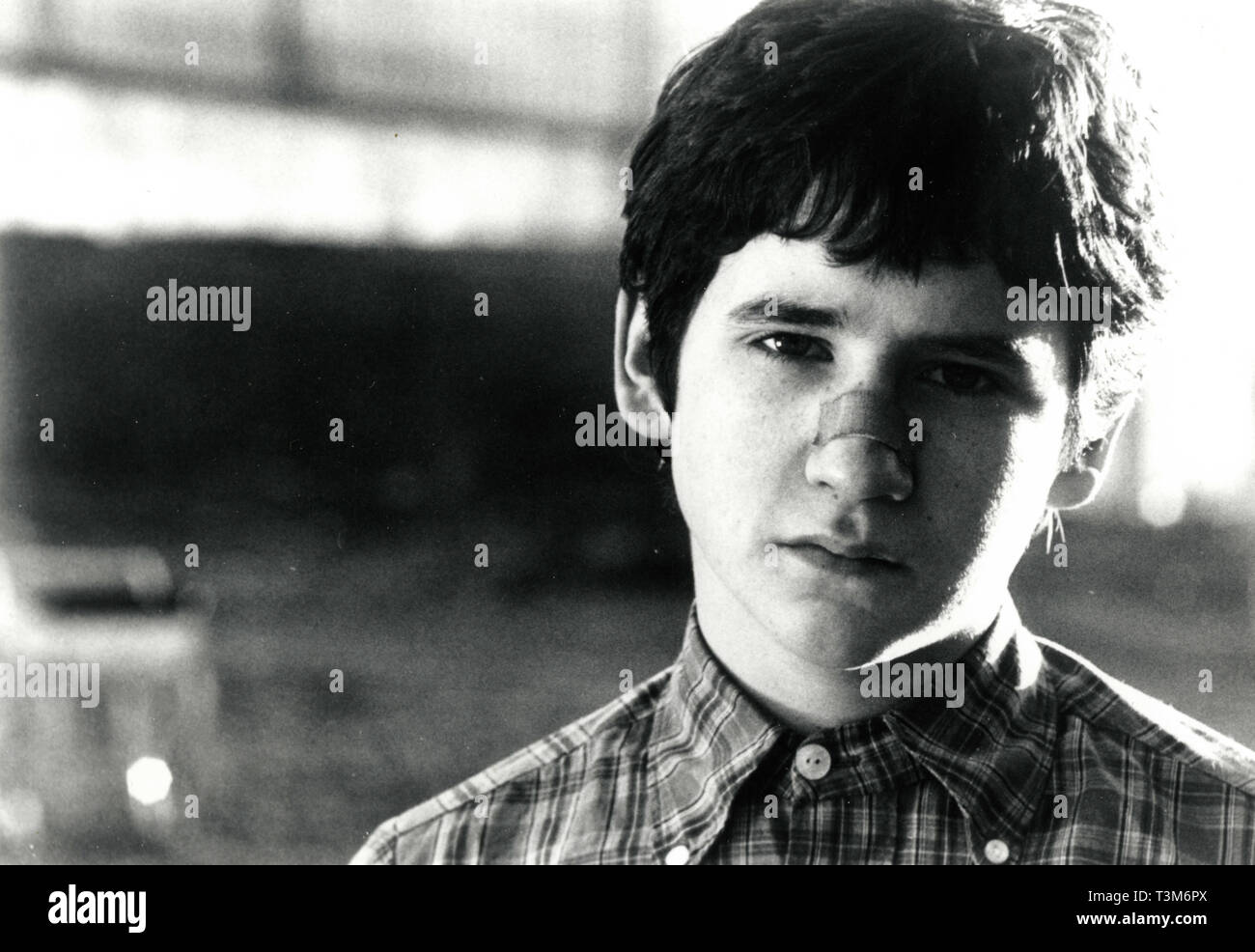 Child actor Iain Robertson in the movie Small Faces, 1996 Stock Photo ...