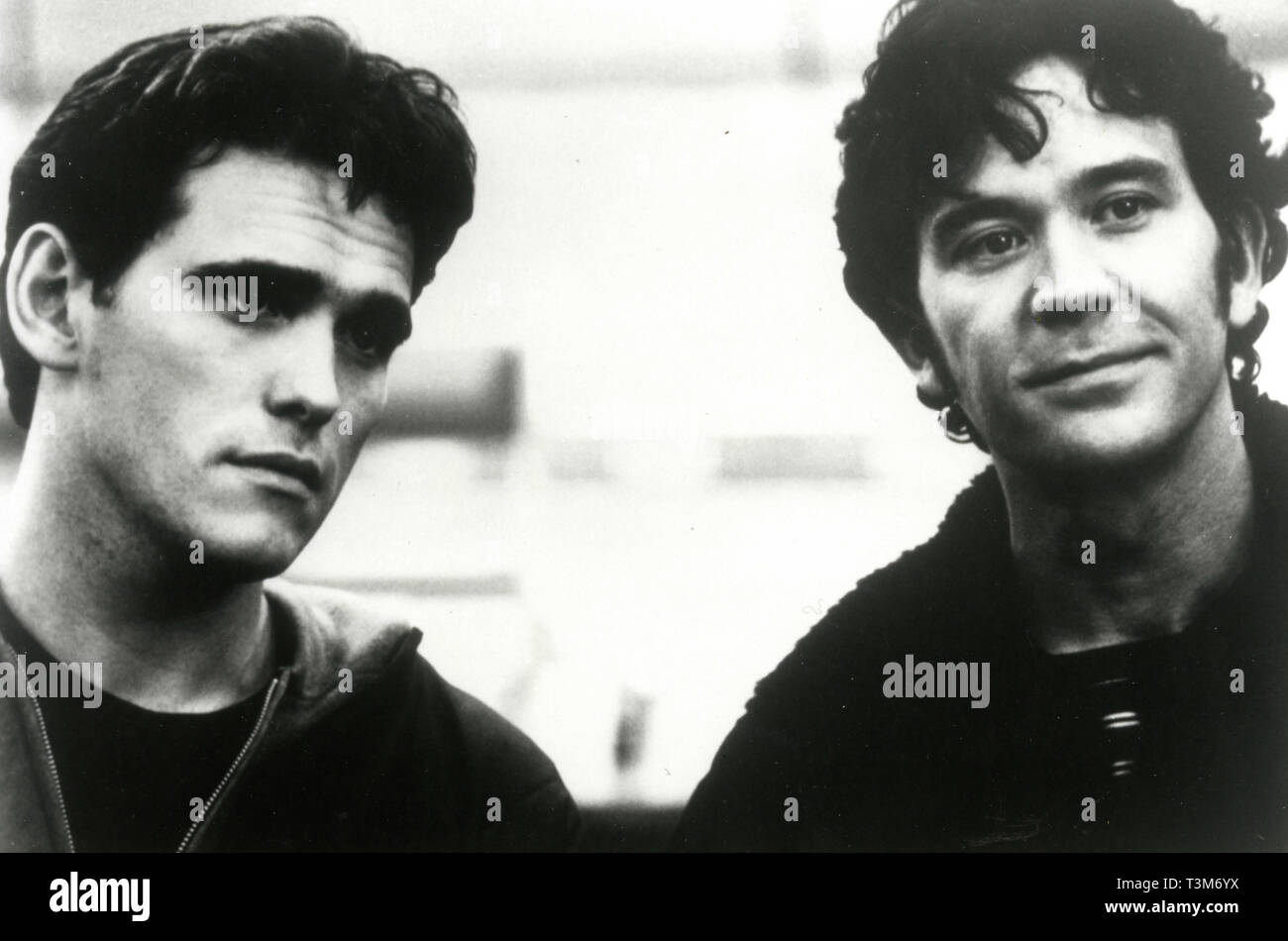 Matt Dillon and Timothy Hutton in the movie Beautiful Girls, 1996 Stock ...