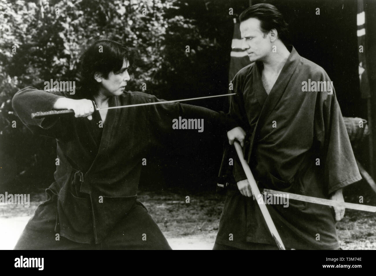 Christopher Lambert and Yoshio Harada in the movie The Hunted, 1995 ...