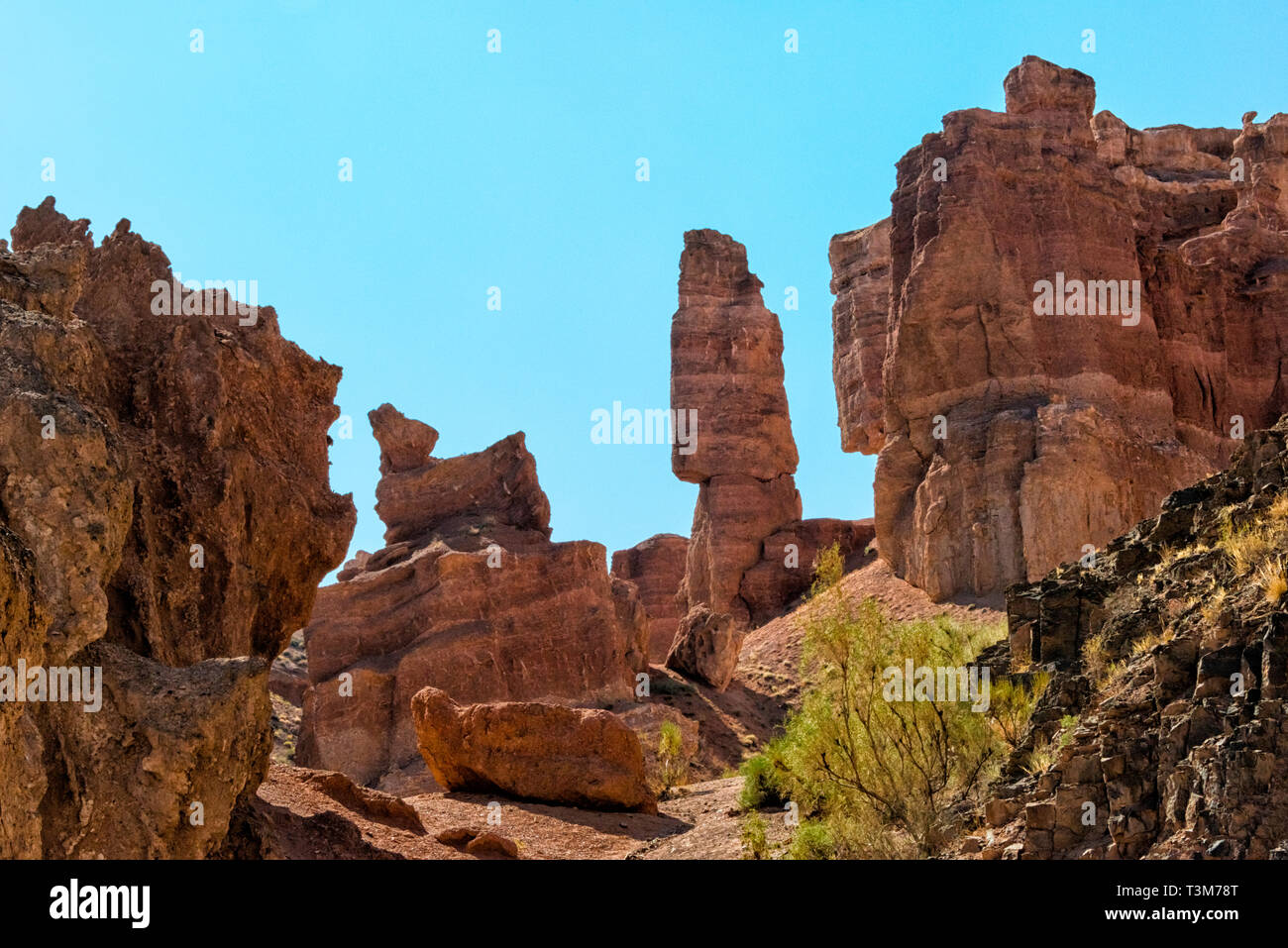Charyn Canyon, Kazakhstan Stock Photo - Alamy