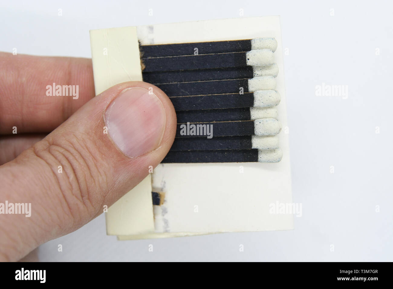 Small paper cardboard matches. Paper matches. Promotional cardboard ...