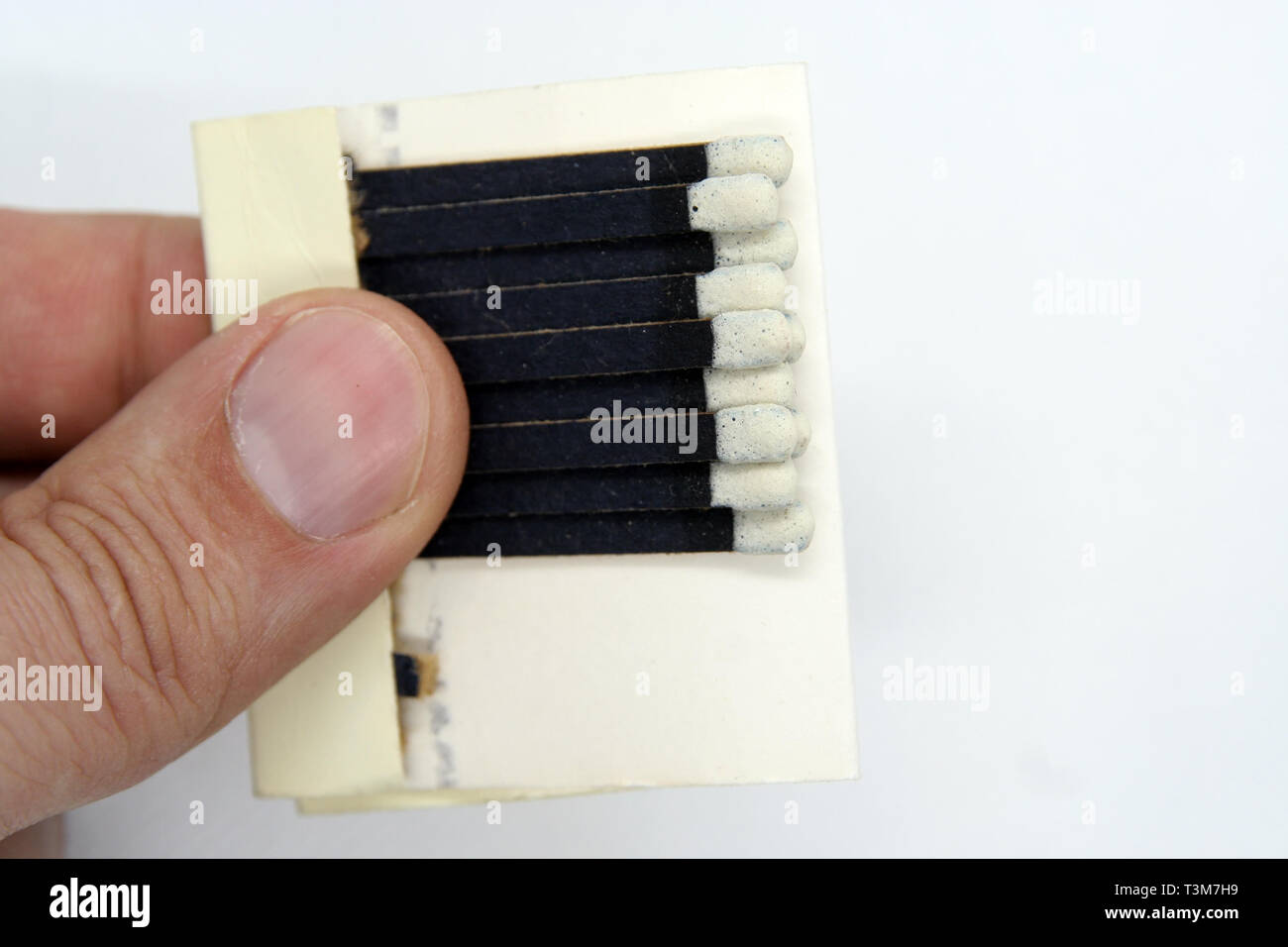 Small paper cardboard matches. Paper matches. Promotional cardboard ...