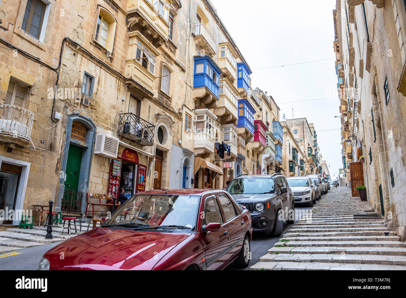 Bay Street Malta High Resolution Stock Photography and Images - Alamy