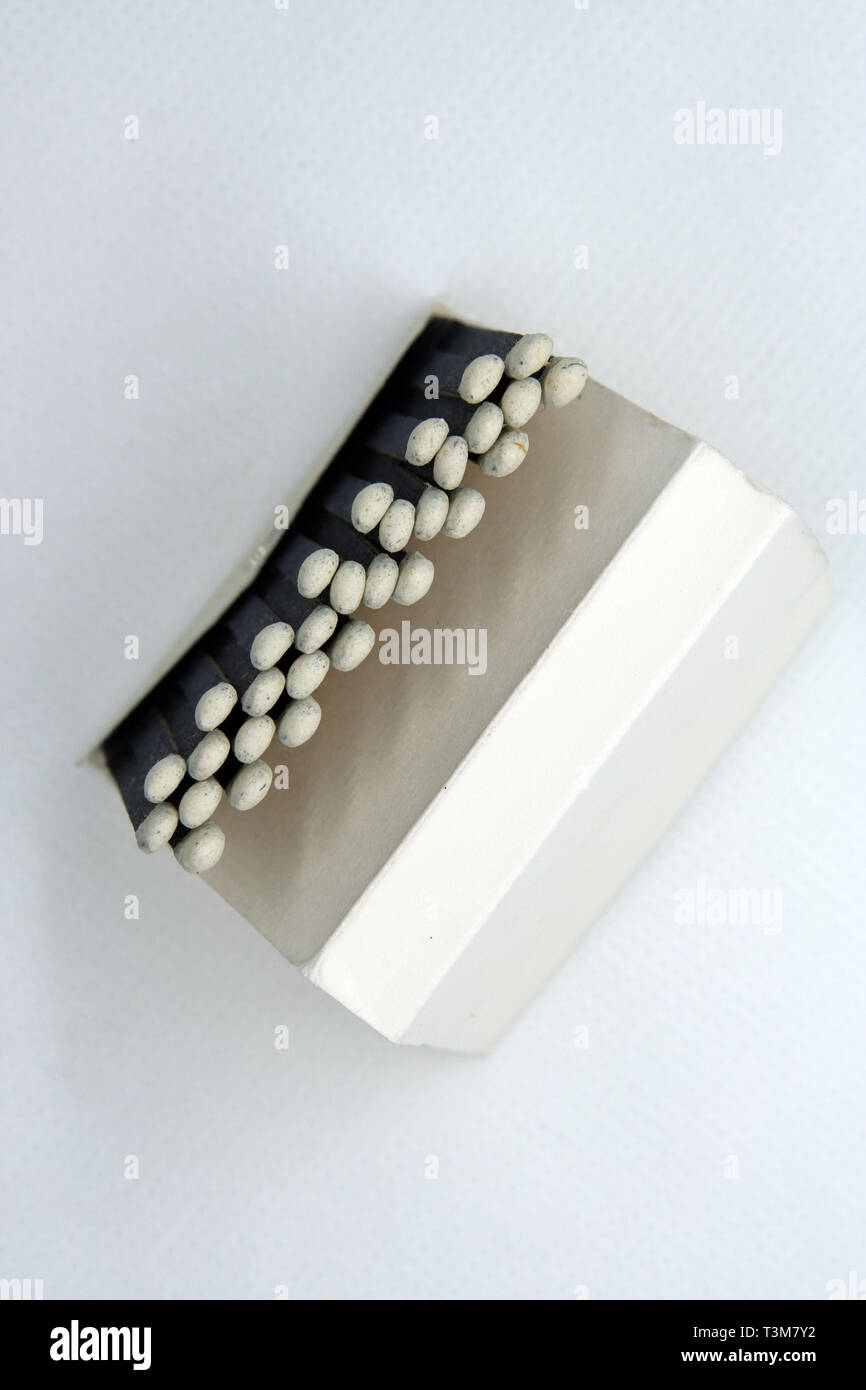 Small paper cardboard matches. Paper matches. Promotional cardboard ...