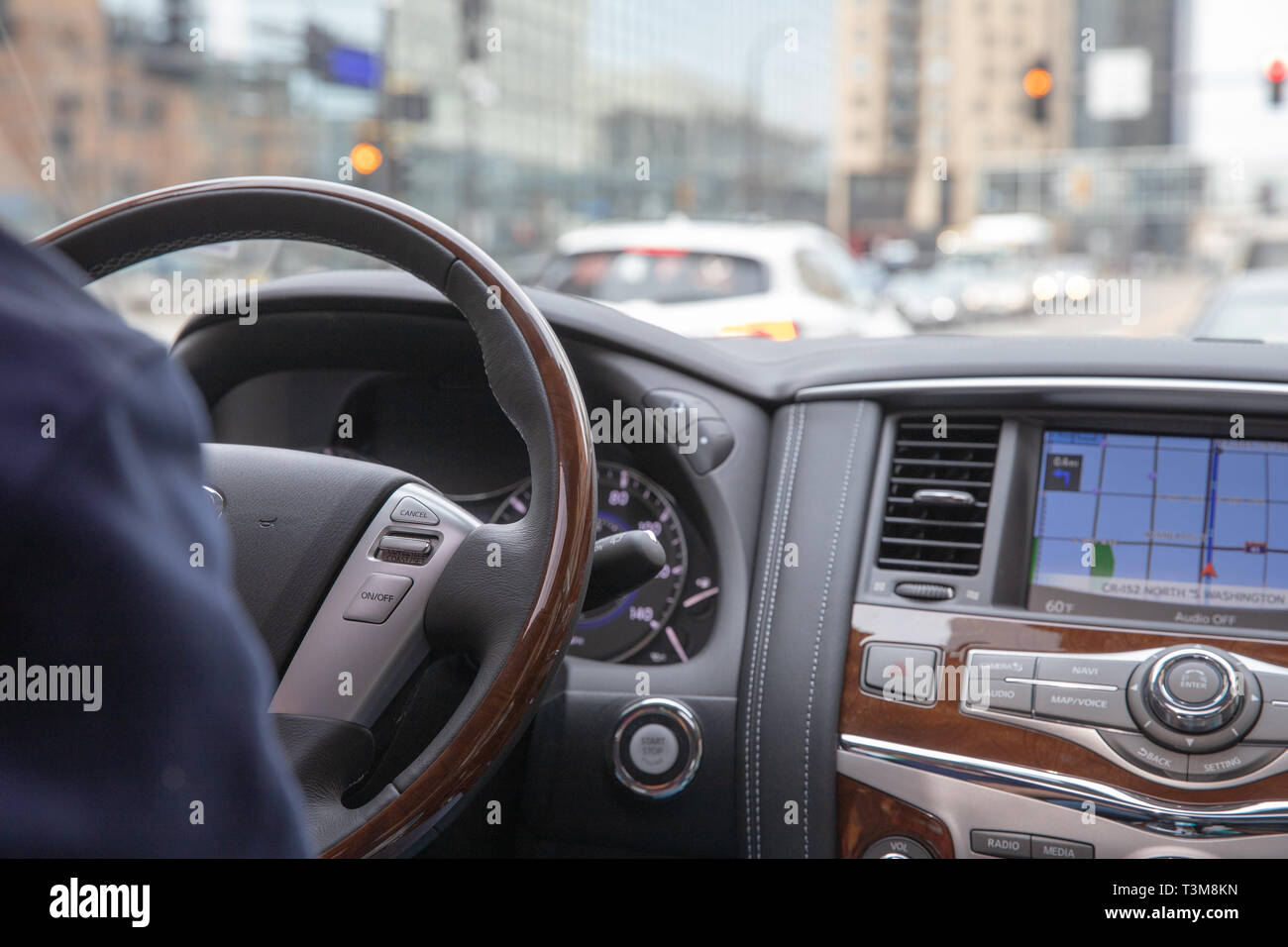 Pov car driving hi-res stock photography and images - Alamy