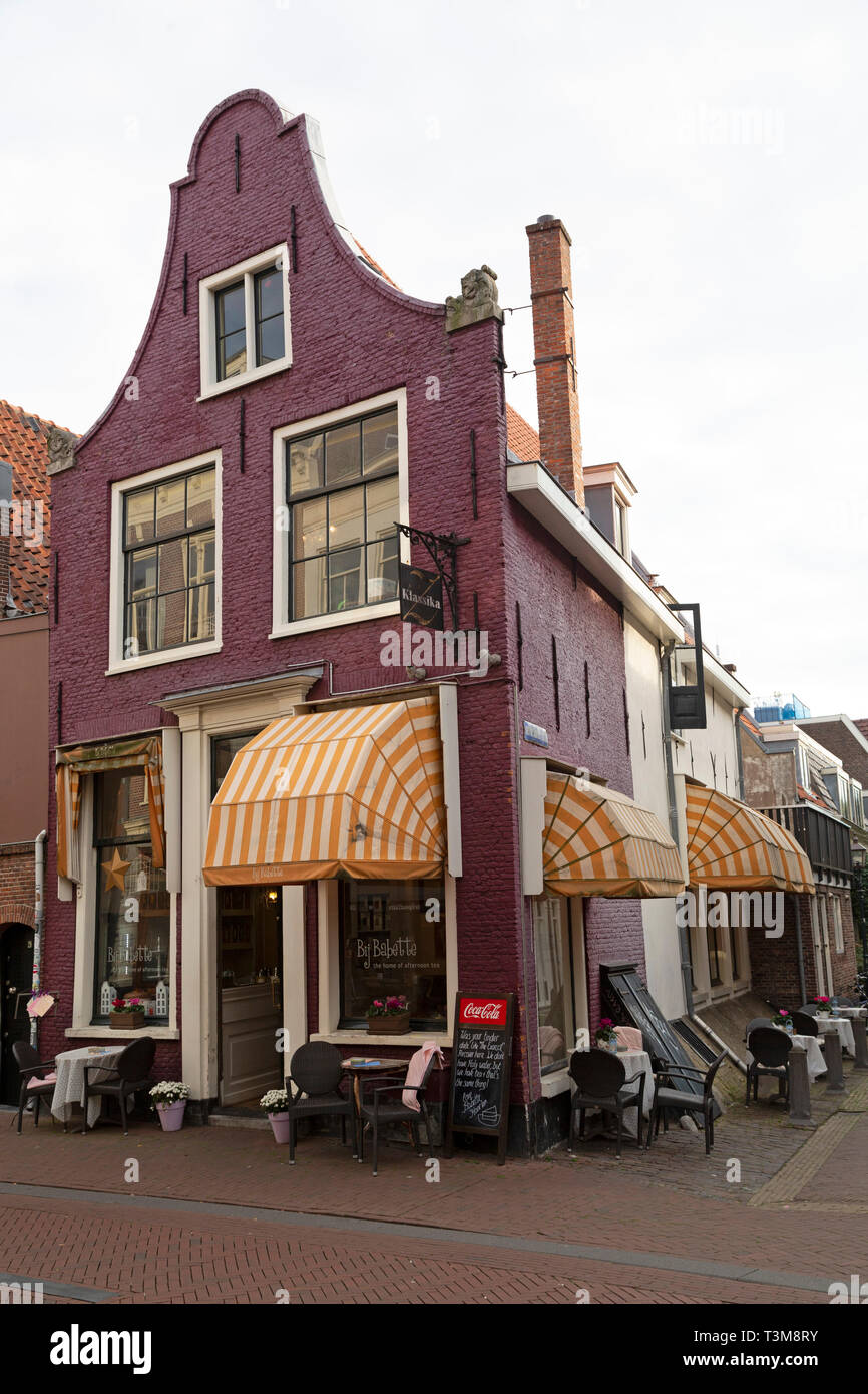 Bij Babette, a tea shop in Haarlem, the Netherlands. The cafe is within ...