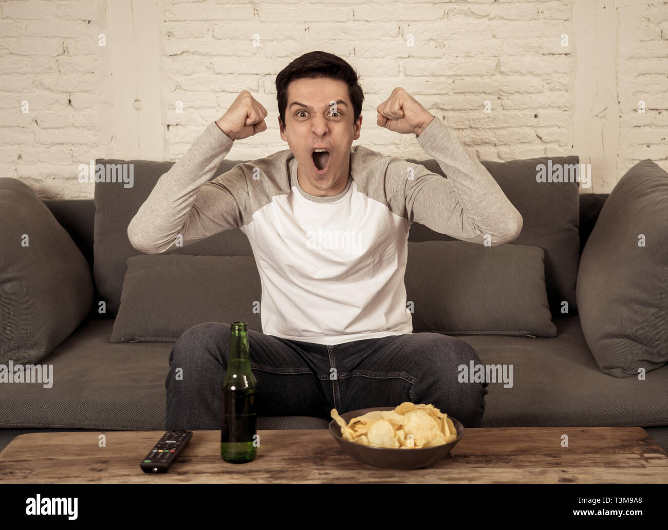 Football addiction hi-res stock photography and images - Alamy
