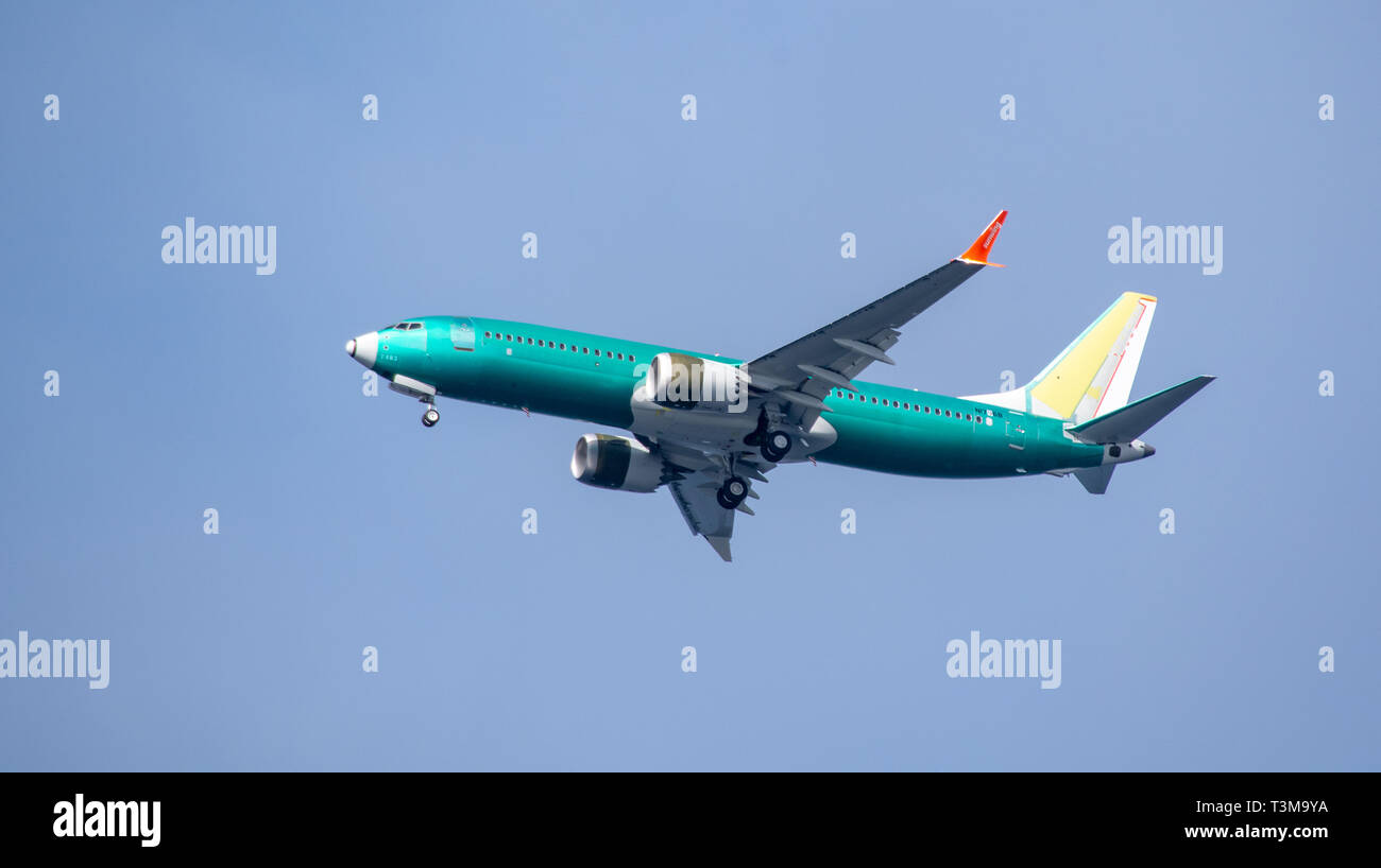 Boeing 737 Max 8 High Resolution Stock Photography and Images - Alamy