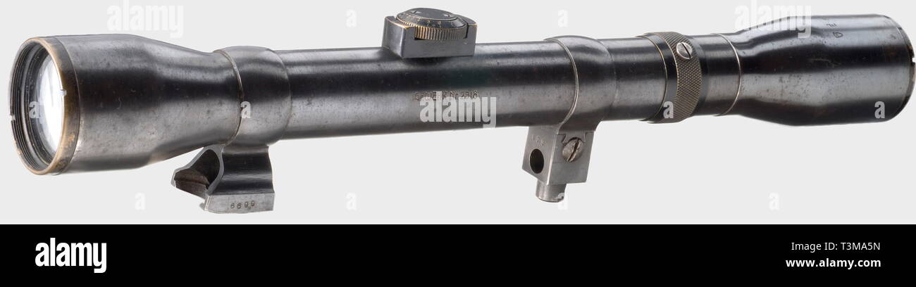 SERVICE WEAPONS, EQUIPMENT, German scope Gerard, Reichswehr, Additional ...