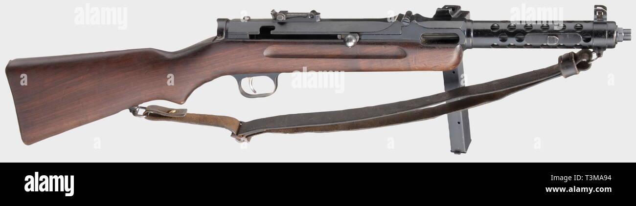 SERVICE WEAPONS, GERMANY UNTIL 1945, MP 34(ö) submachine gun, also MP ...
