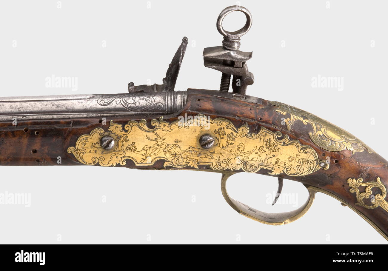 Italian flintlock pistol circa 1700 hi-res stock photography and images ...
