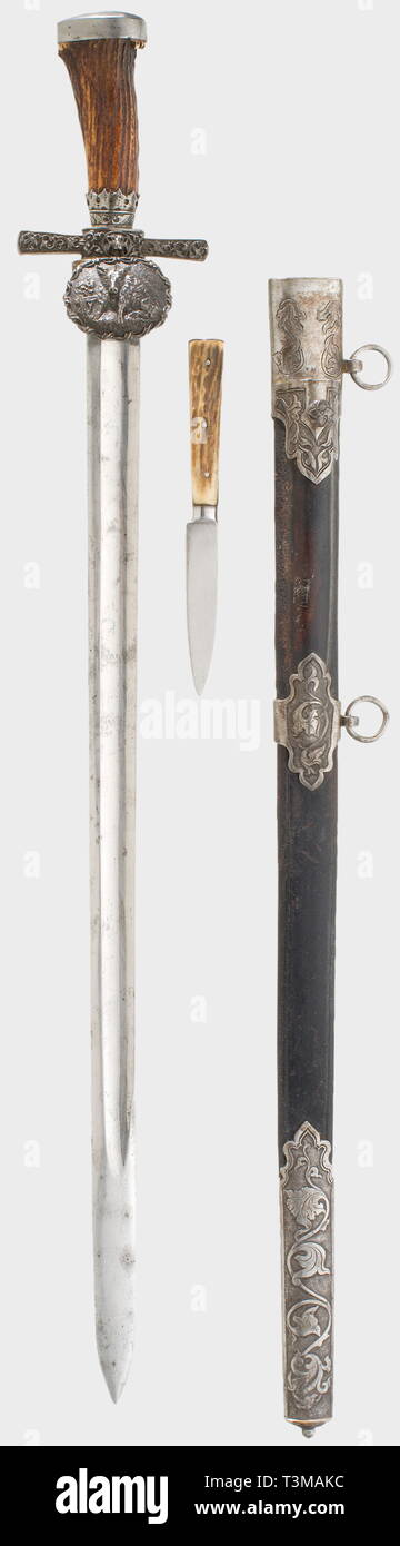 weapons, hunting dagger, 19th century, 20th century, Additional-Rights ...
