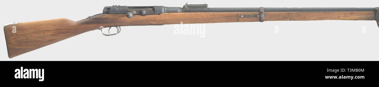 SERVICE WEAPONS, TURKEY, rifle model 1887, Mauser Oberndorf, calibre 9 ...