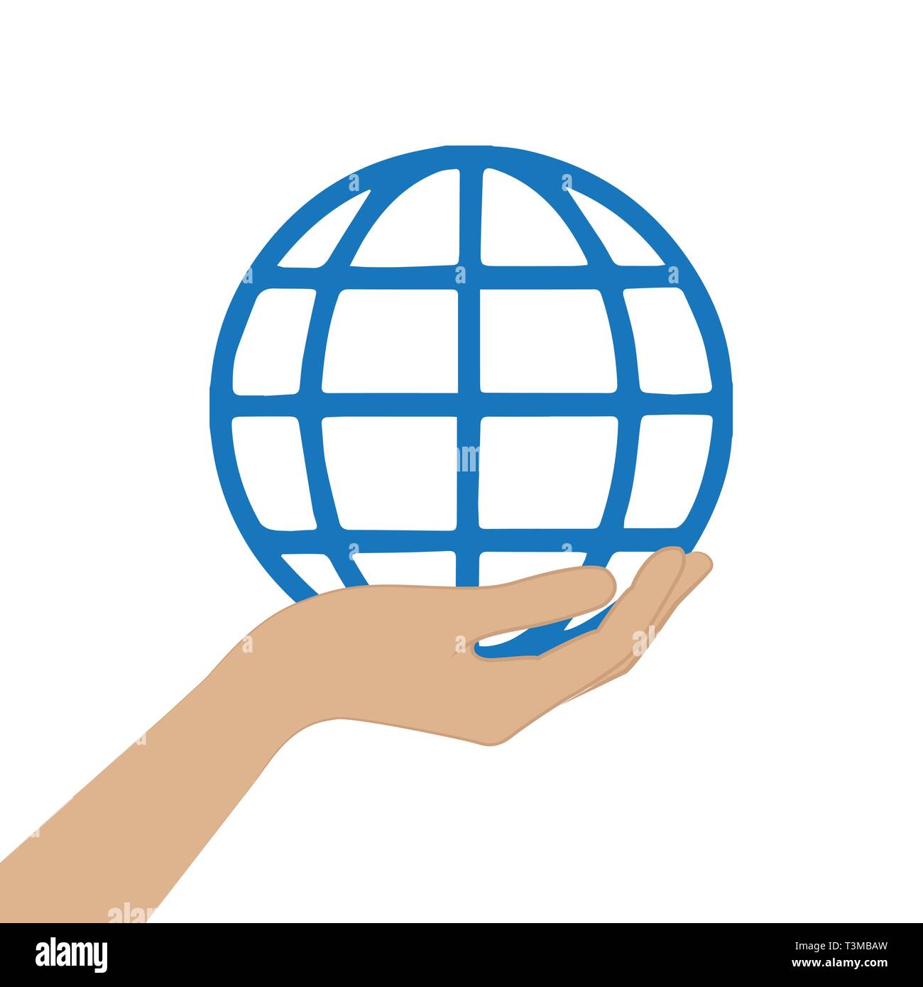 Globe international symbol illustration hi-res stock photography and ...