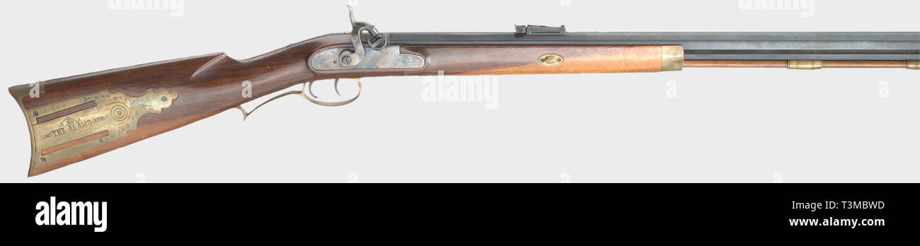 Civil long arms, flintlock and caplock, Hawken Rifle, special edition ...