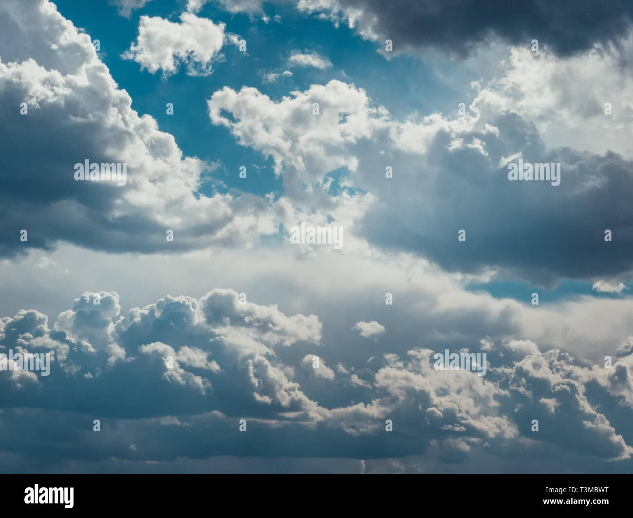 Dramatic sky with stormy clouds,Nature background Stock Photo - Alamy