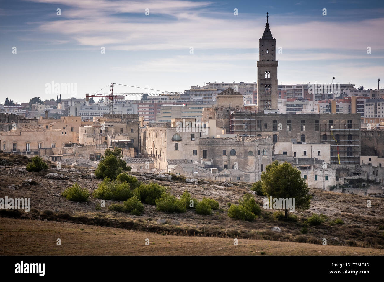 The city of Matera, in the province of Basilicata, Italy, 2019 European ...