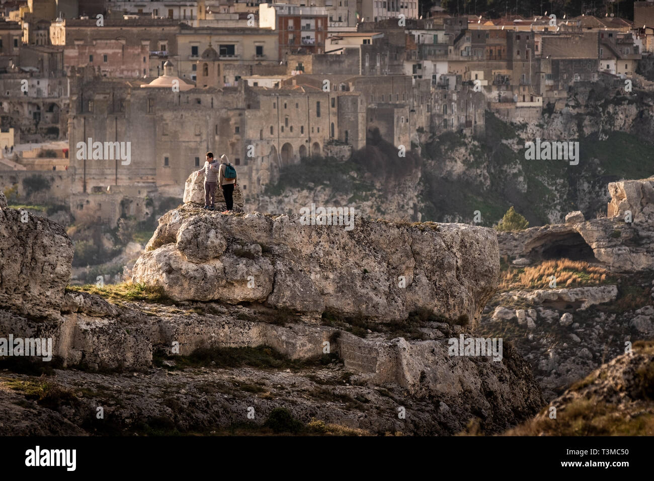 The city of Matera, in the province of Basilicata, Italy, 2019 European ...