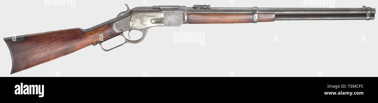 Winchester rifle 1873 hi-res stock photography and images - Alamy