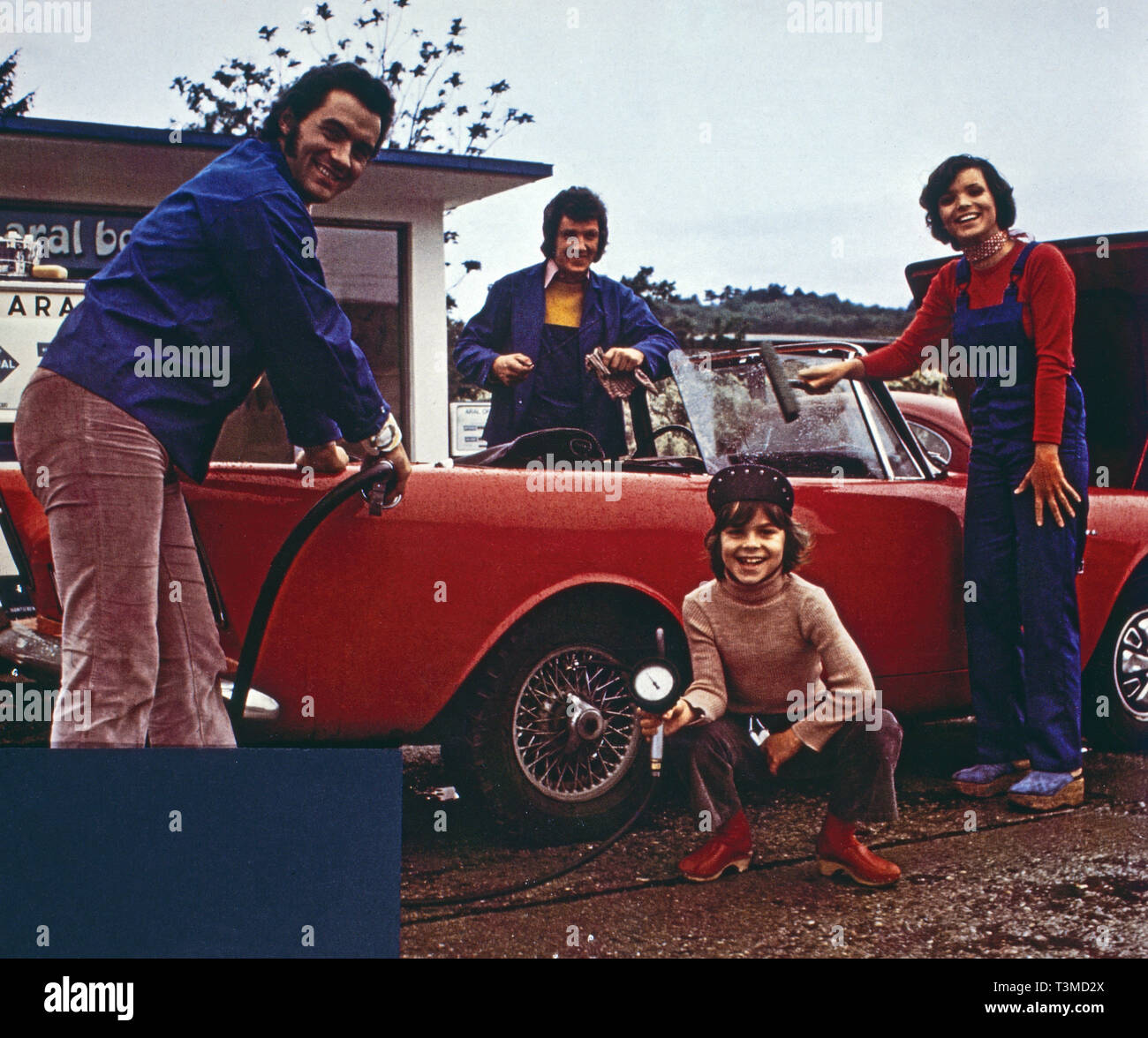 Die lustigen Vier von der Tankstelle, Österreich/Deutschland 1972 ...