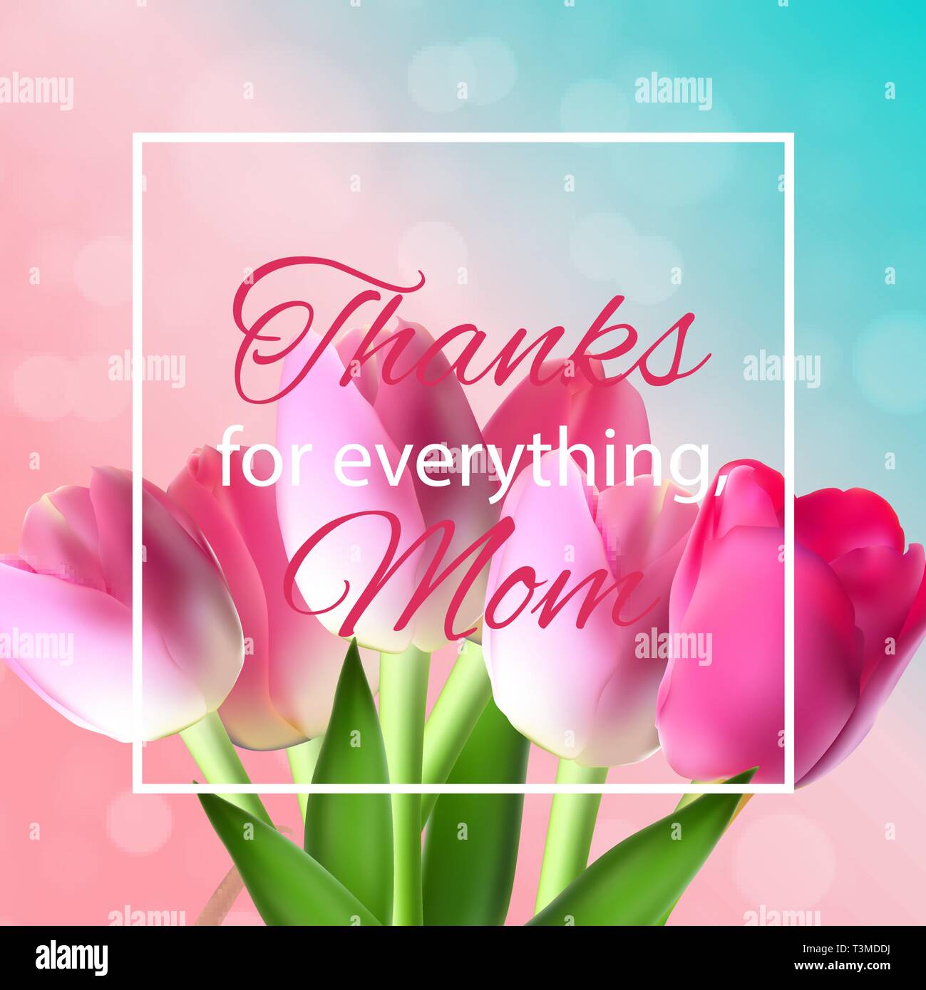 Thanks for everything poster hi-res stock photography and images - Alamy