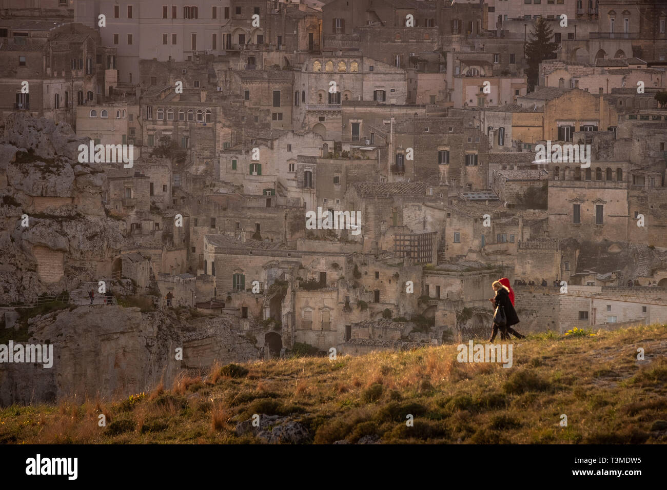 The city of Matera, in the province of Basilicata, Italy, 2019 European ...