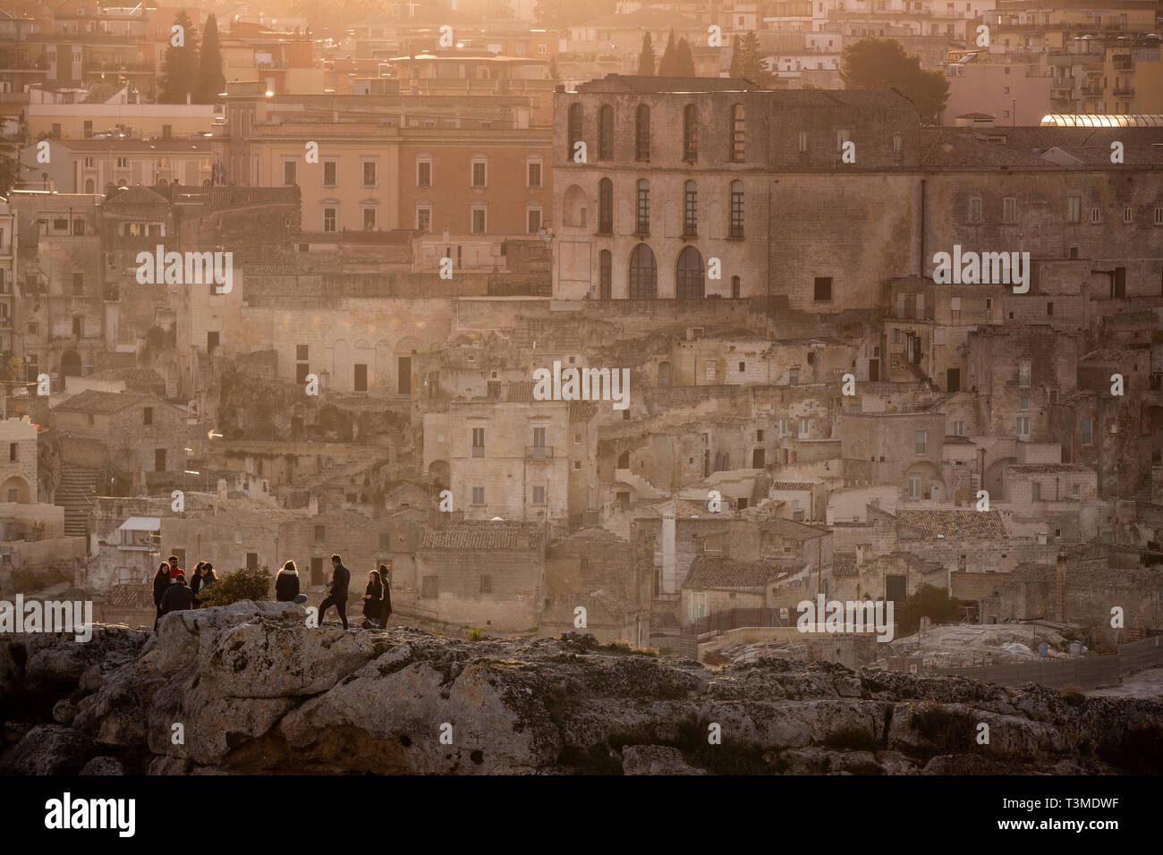 The city of Matera, in the province of Basilicata, Italy, 2019 European ...