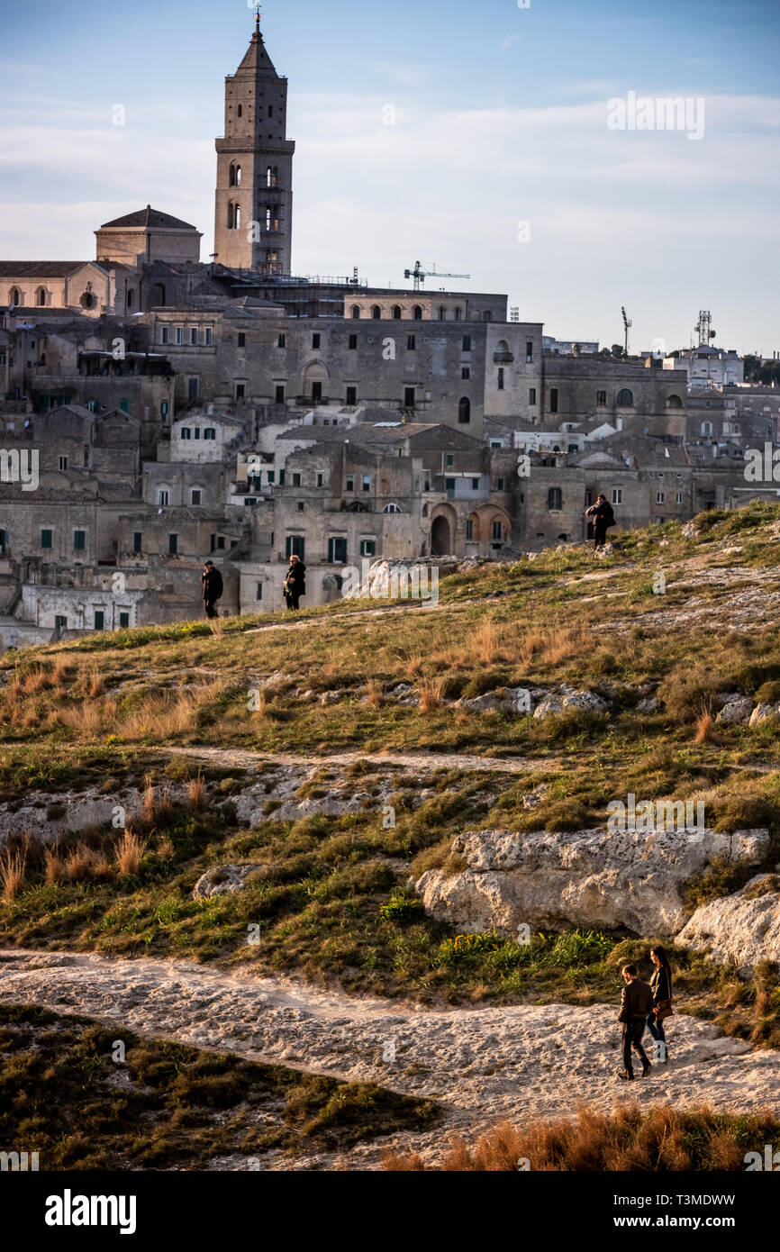 The city of Matera, in the province of Basilicata, Italy, 2019 European ...