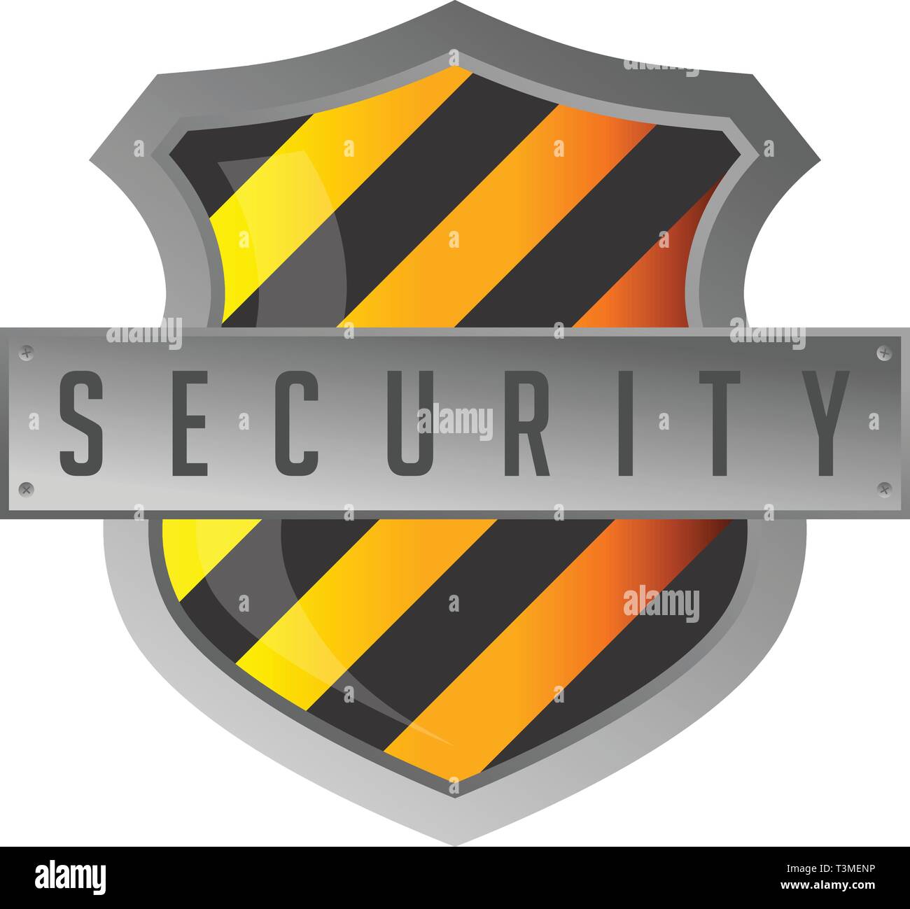 protection shield antivirus sign vector art illustration Stock Vector ...
