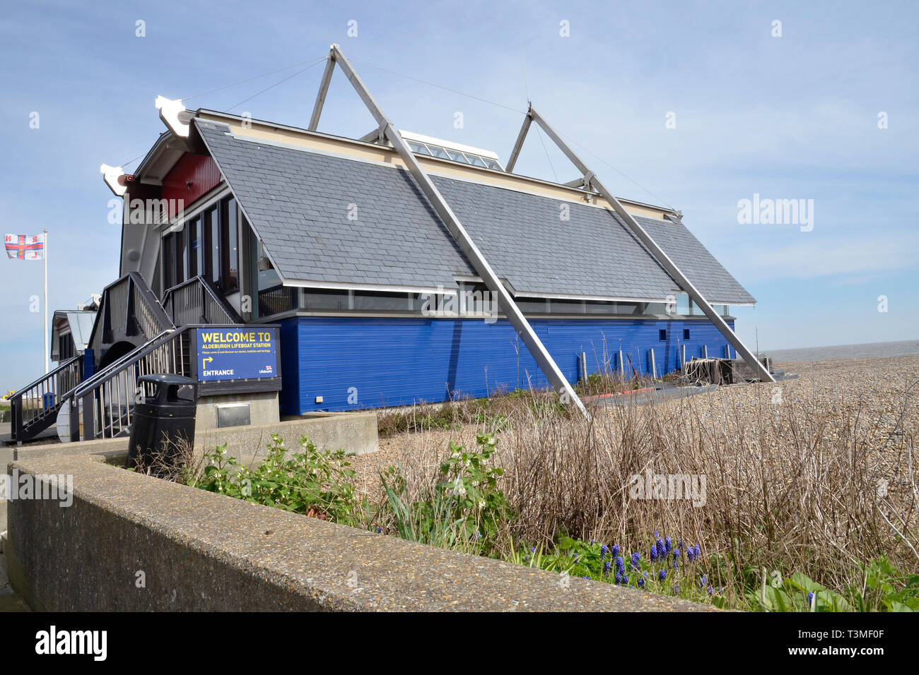 The RNLI lifeboat station at Aldeburgh in Suffolk Stock Photo - Alamy