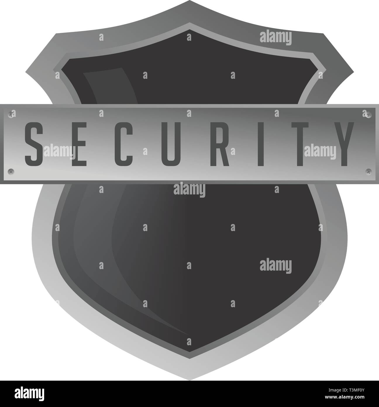 protection shield antivirus sign vector art illustration Stock Vector ...