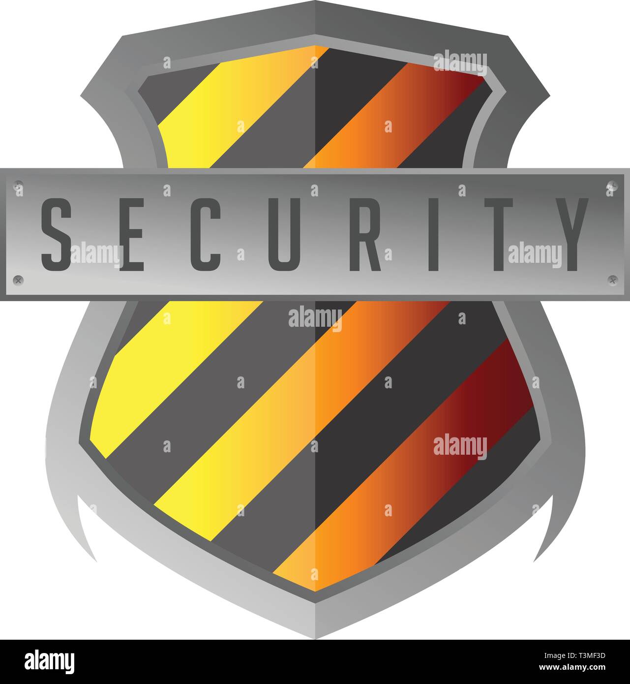 protection shield antivirus sign vector art illustration Stock Vector ...