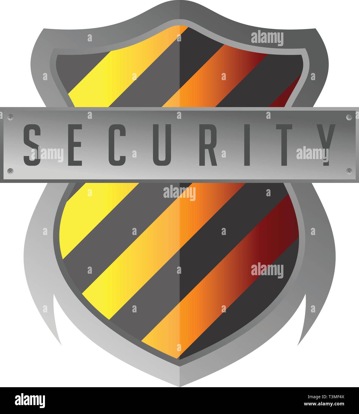 protection shield antivirus sign vector art illustration Stock Vector ...