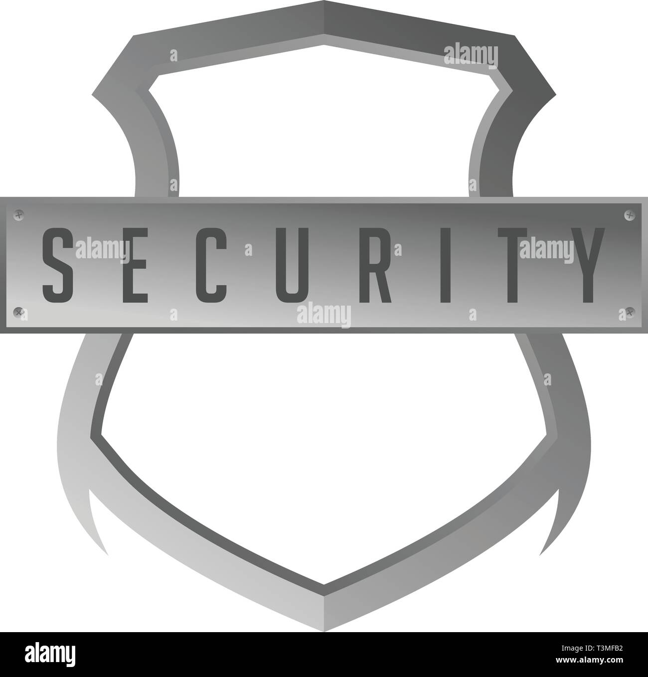 protection shield antivirus sign vector art illustration Stock Vector ...