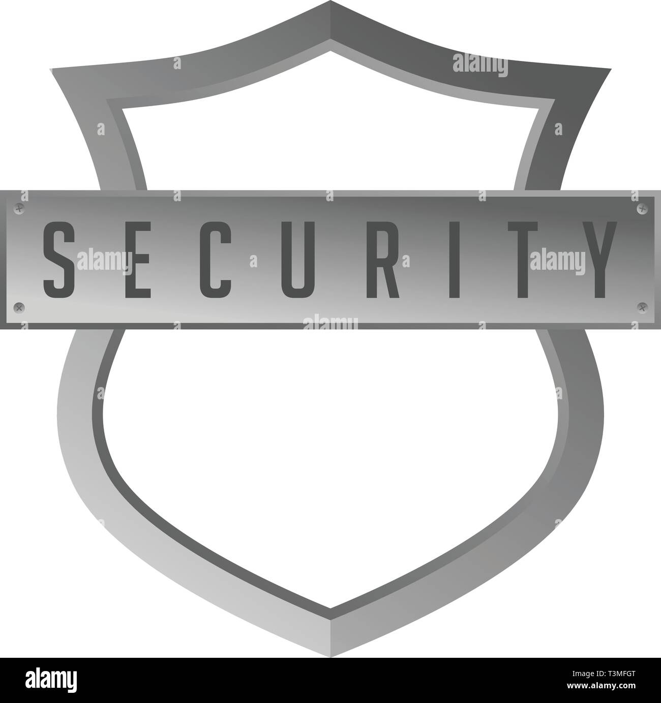 protection shield antivirus sign vector art illustration Stock Vector ...