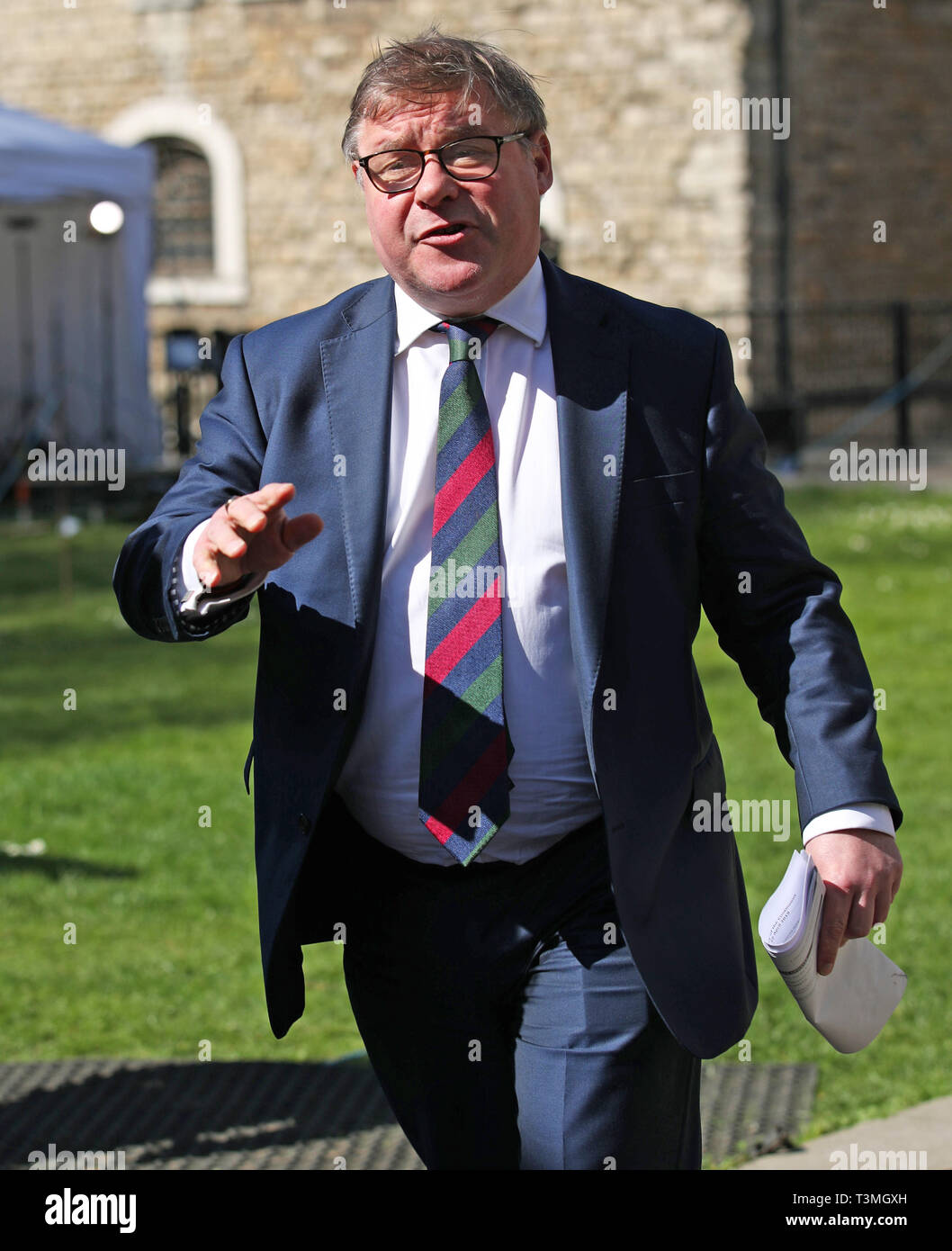 The vice chairman of the european research group erg hi-res stock ...