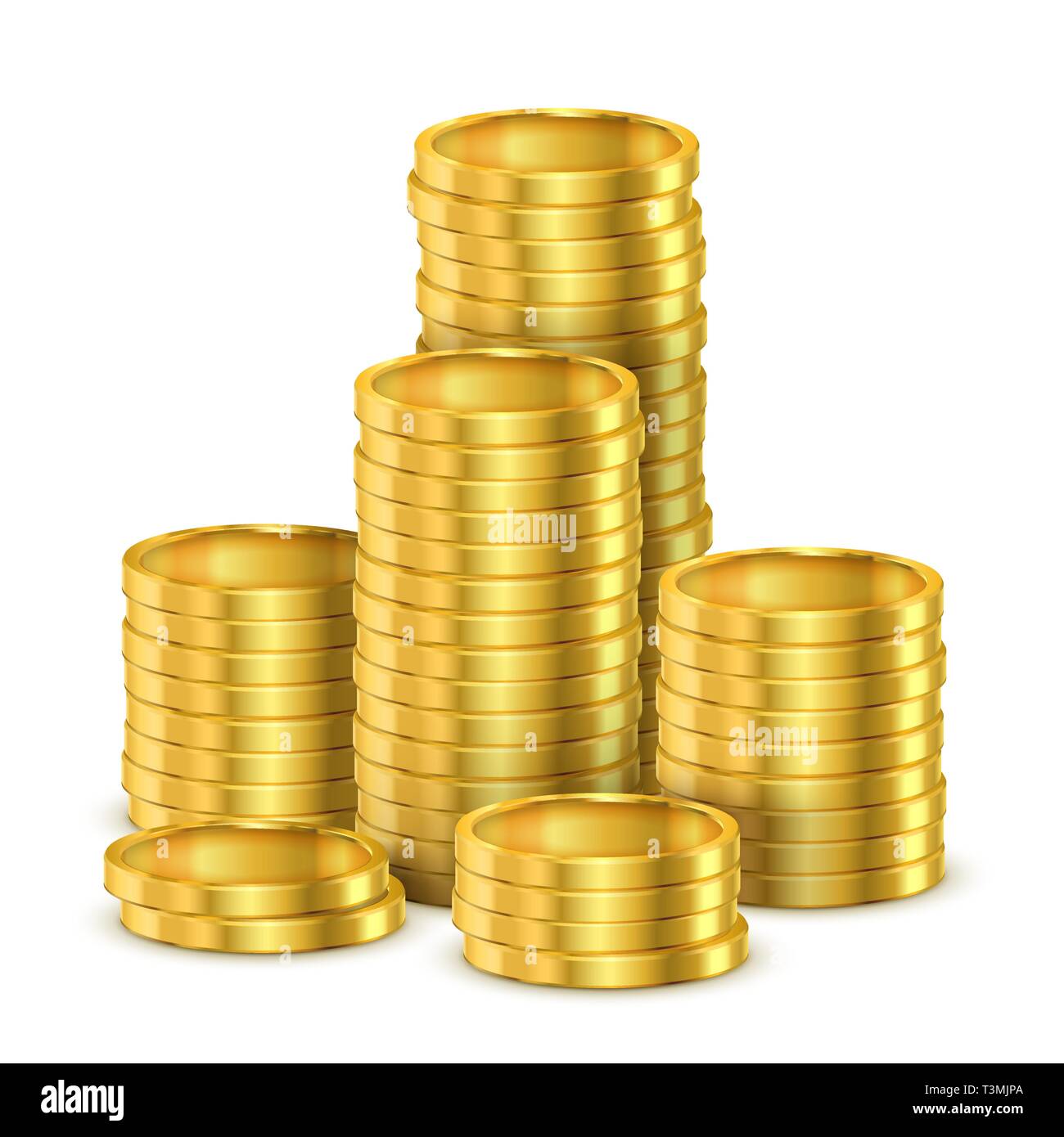 Money gold Cut Out Stock Images & Pictures - Alamy