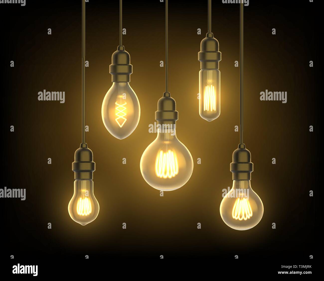 Lamp or bulb, light bulb hanging from ceiling Stock Vector Image & Art ... Lamp or bulb, light bulb hanging from ceiling Stock Vector Image & Art ...