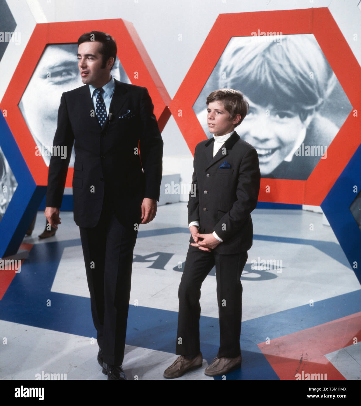 Musik aus Studio B, Musiksendung, Deutschland 1969, Moderator Peter ...