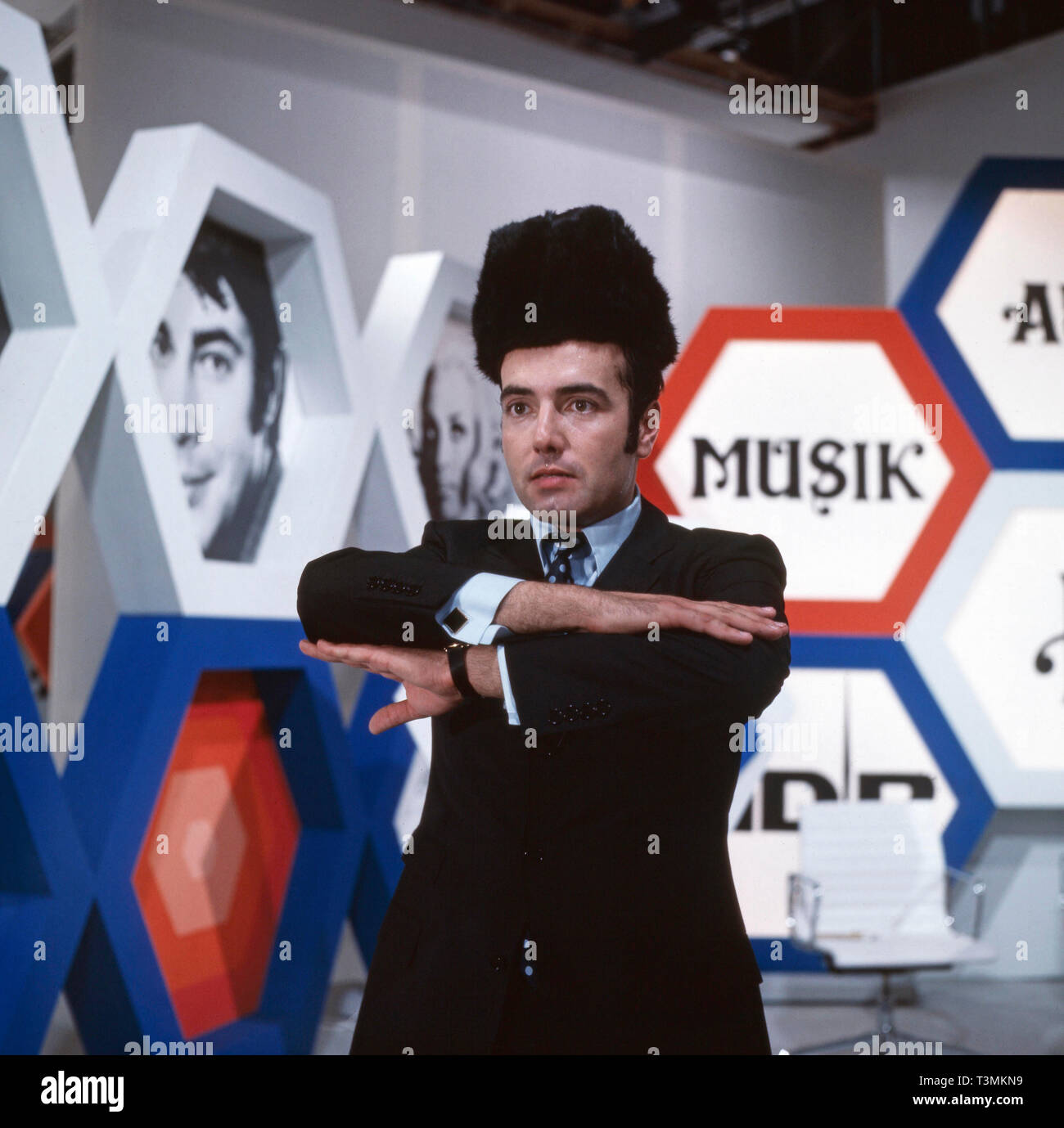 Musik aus Studio B, Musiksendung, Deutschland 1969, Moderator Peter ...