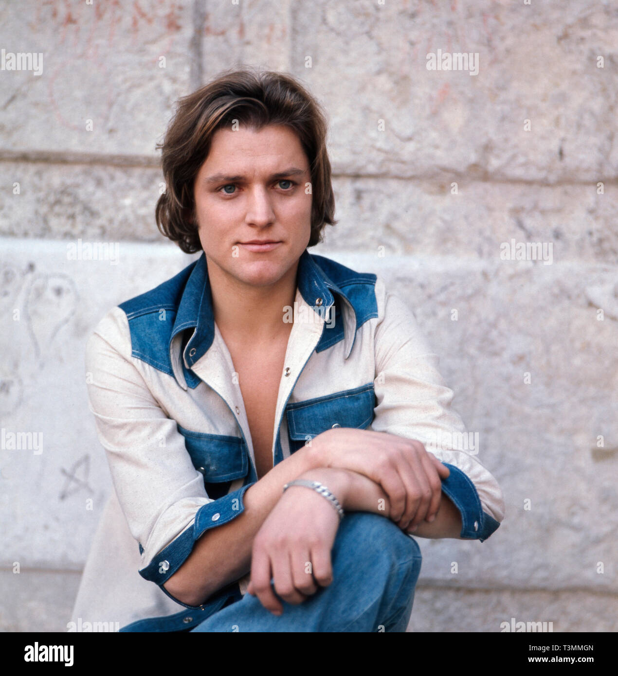 Christopher Frey, deutscher Schlagersänger, Deutschland 1973. German schlager singer Christopher ...