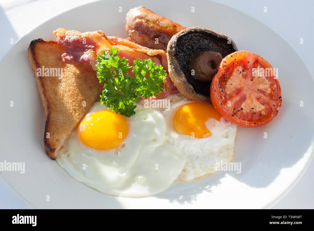 Full English breakfast Stock Photo - Alamy
