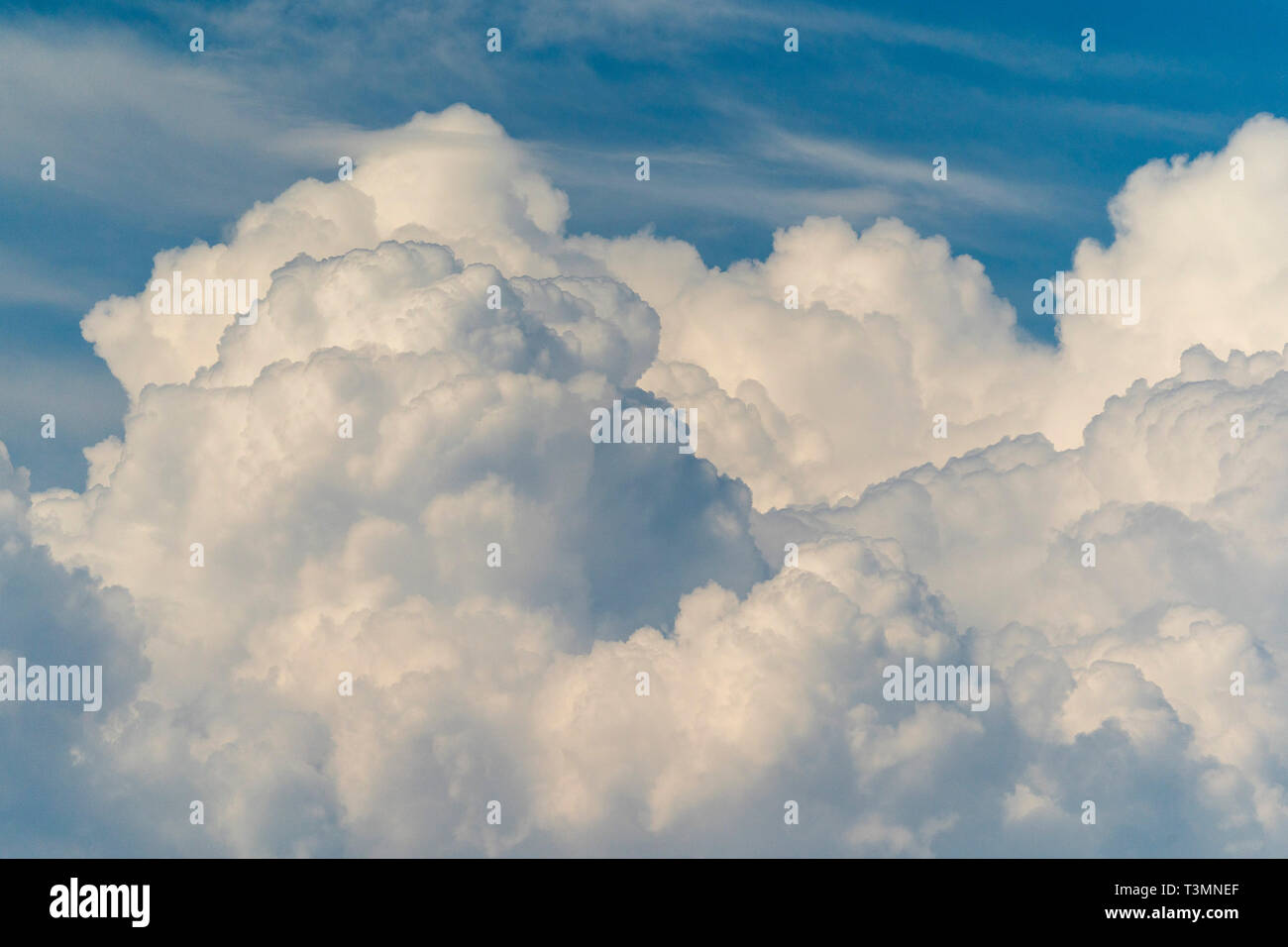 natural cloudy sky background texture Stock Photo - Alamy