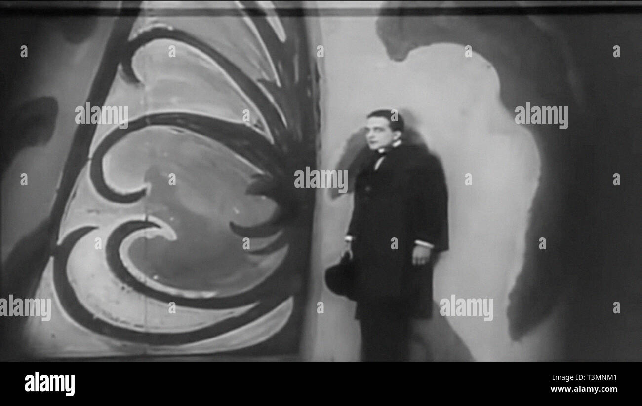The Cabinet of Dr Caligari vintage movie Stock Photo - Alamy