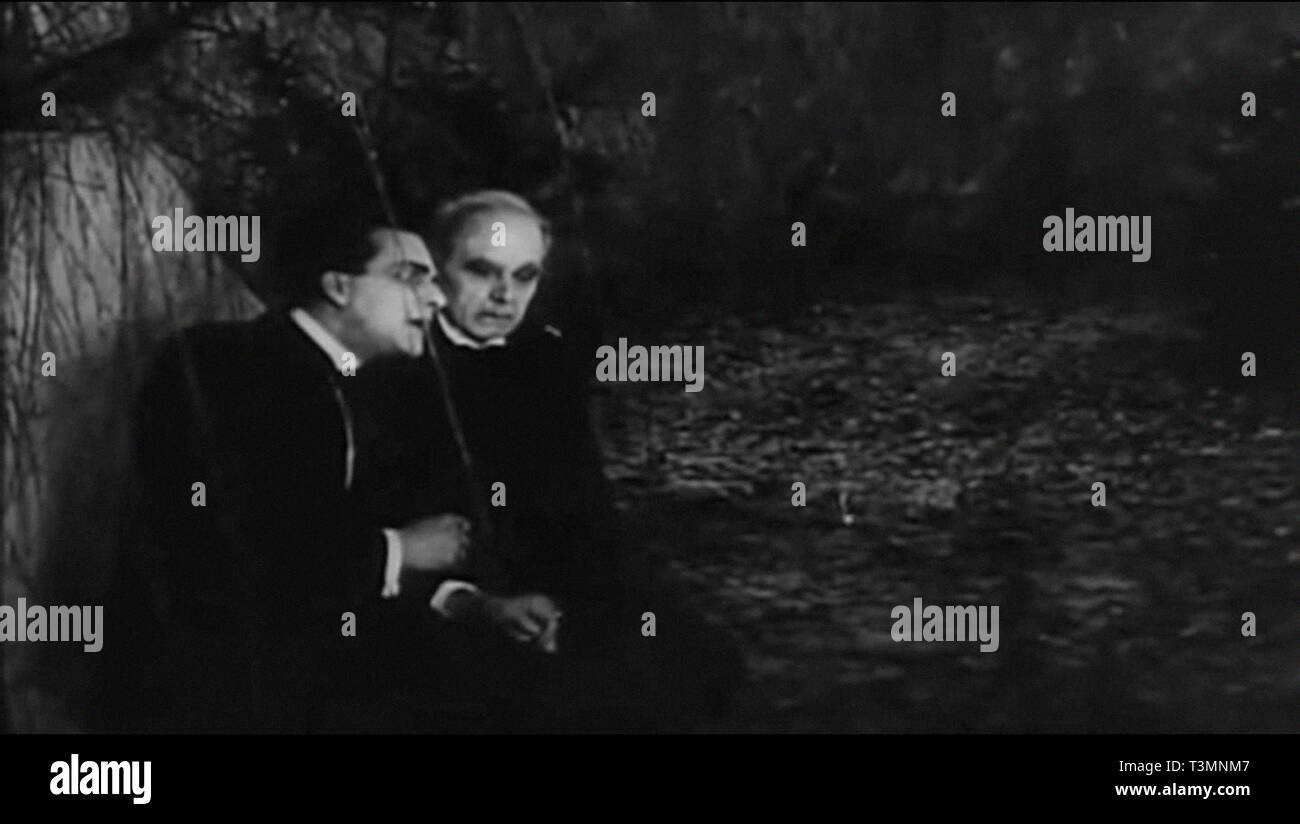 The Cabinet of Dr Caligari vintage movie Stock Photo - Alamy