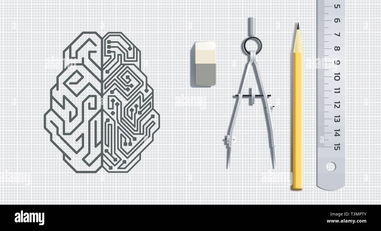 Designing An Artificial Intelligence Stock Vector Image And Art Alamy